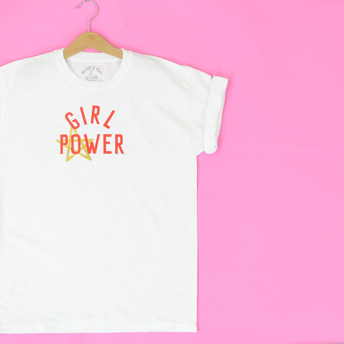 Girl Power T-Shirt – Rocket & Rose (Katie's Kids Clothes Limited)